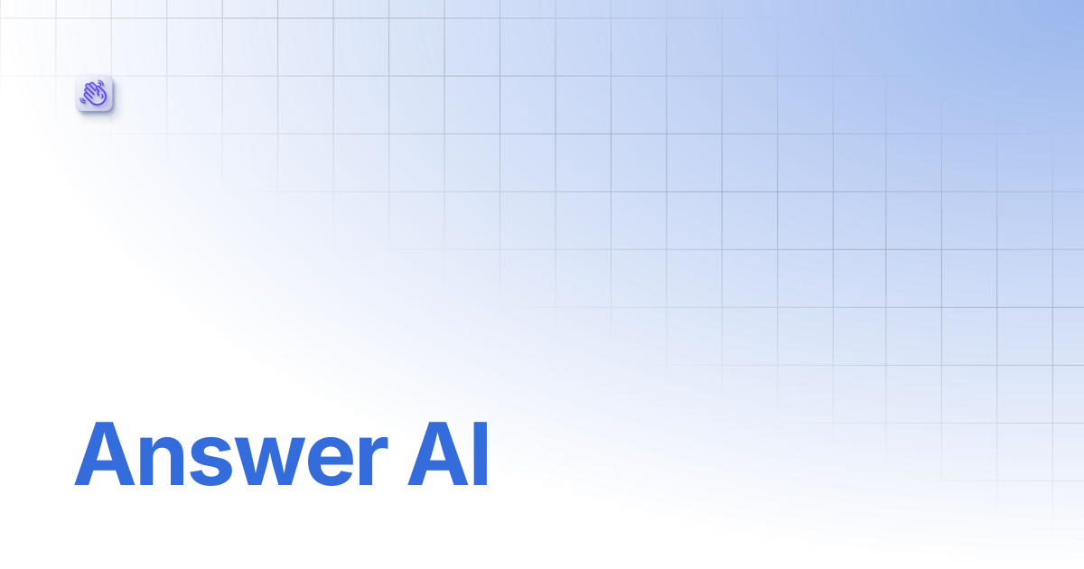 Answer AI | Hello Moe